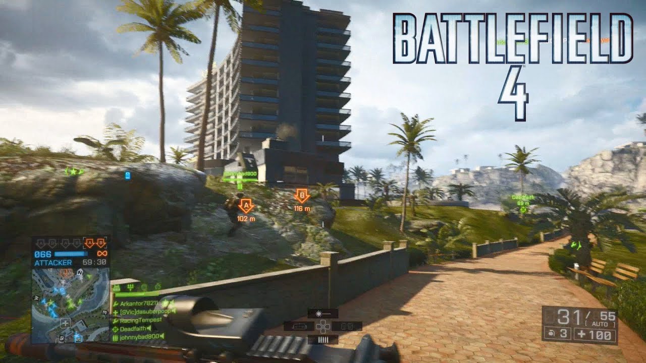 Battlefield 4 PS4 - Live Commentary - Rush - Hainan Resort (BF4 Online ...
