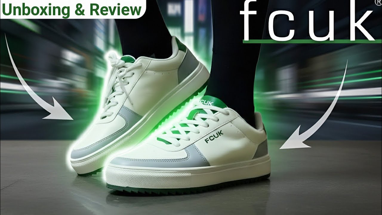French Connection "FCUK " Sneakers Unboxing and Detailed Review | Myntra Best Price Analysis ...