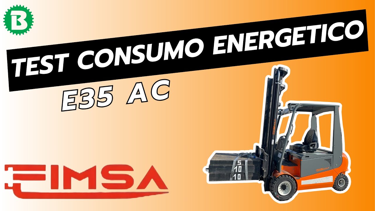 Test carrello elevatore Fimsa e35 ac secondo la normativa VDI 2198 ...