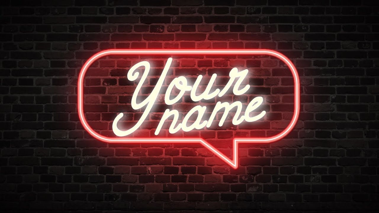 Free Neon Intro Template #372 Sony Vegas Pro - YouTube