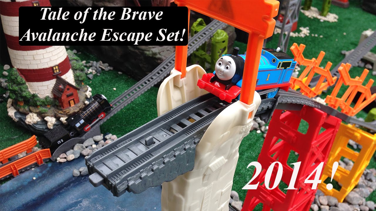 Thomas and Friends Trackmaster Avalache Escape Set Tale of the Brave ...