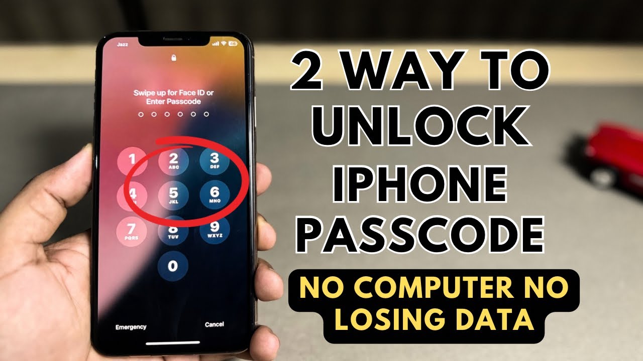 Two Way To Unlock Iphone Passcode Without Computer And Losing Data Iphone Passcode Unlock