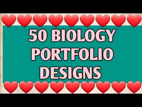 Biology Portfolio Designs |Biology Project Front Page Designs |iology ...