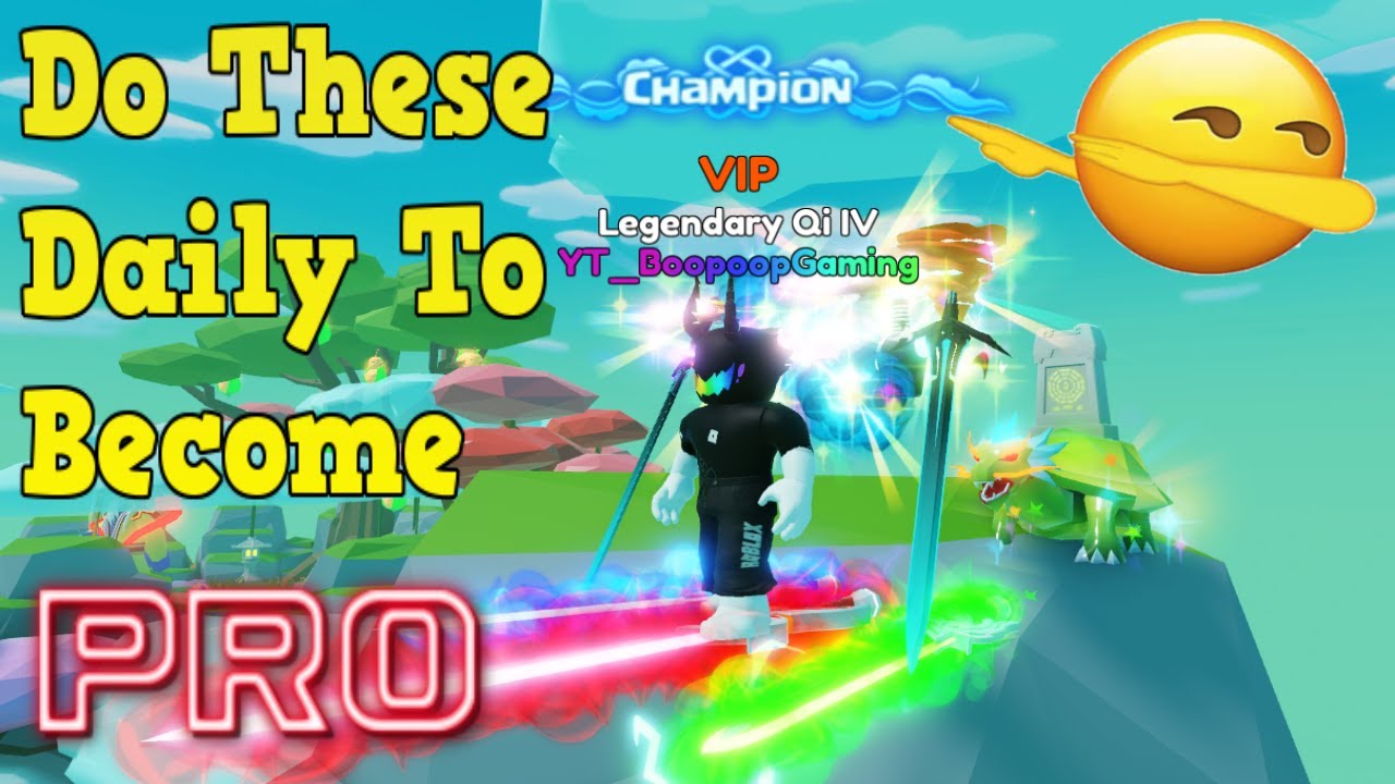 😮Do These Daily To Become Pro🦾 In Weapon Fighting Simulator Roblox ...