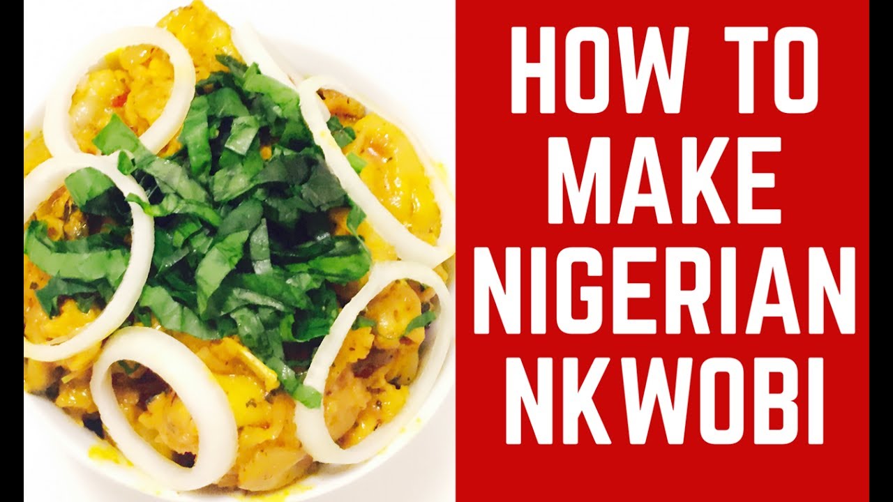 How To Make Nigerian Nkwobi (Spicy Cow Foot) | Home4Foods - YouTube