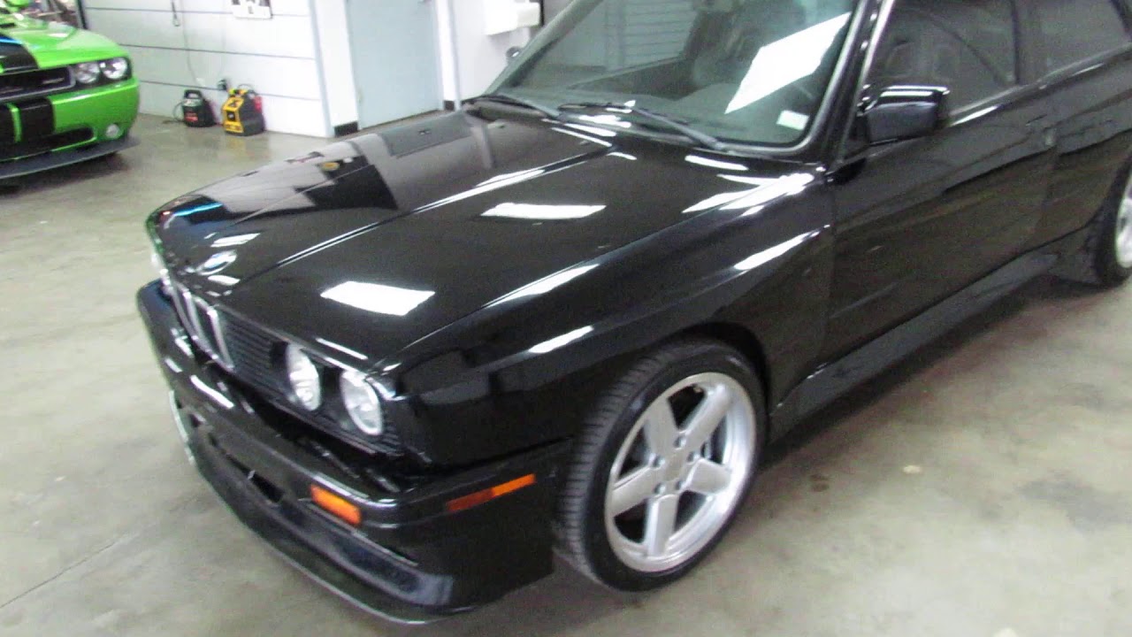 Custom Turbo 1990 BMW M3 coupe - YouTube