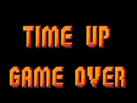 Game Over & Time Up - Super Mario All Star Super Nintendo (Super Mario ...