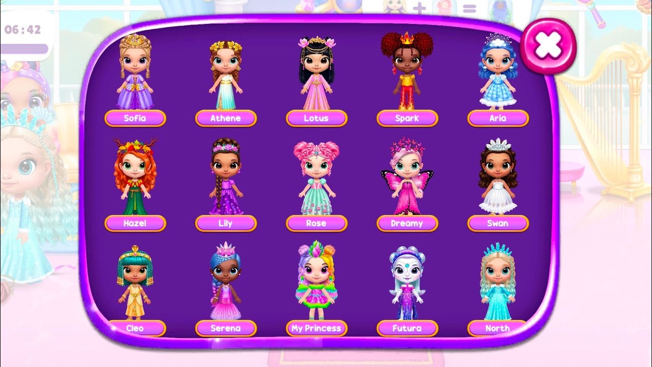 Princess enchanted castle game all tutoclub princess - YouTube
