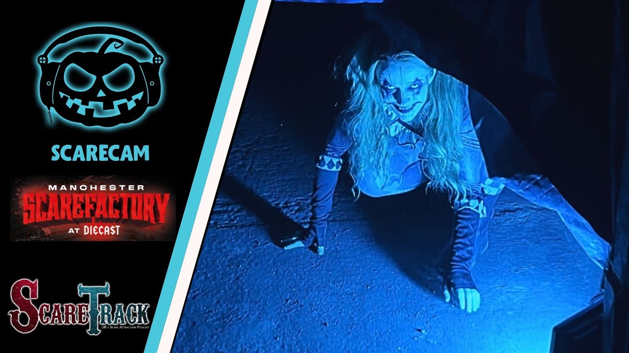 ScareCam: Manchester Scare Factory TIME TO DIE Press Night 2024 - YouTube