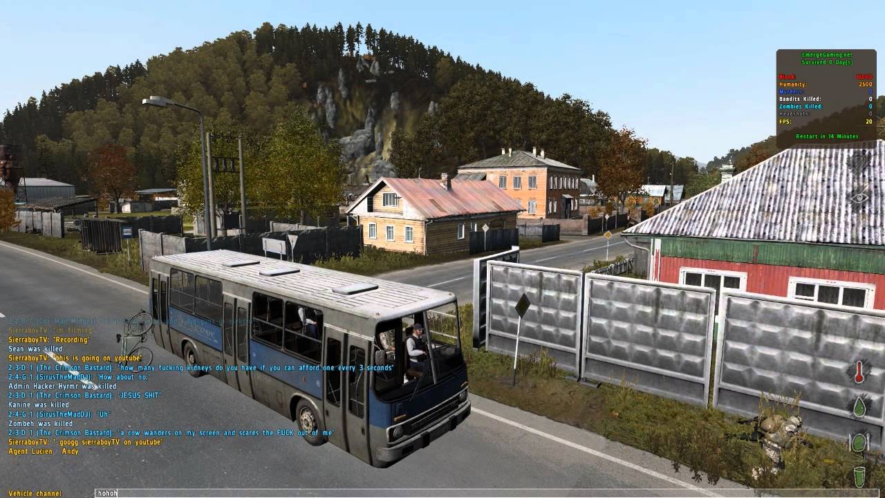 Dayz Overwatch [Mod] Party Buss-Elektro-Solonichny - YouTube