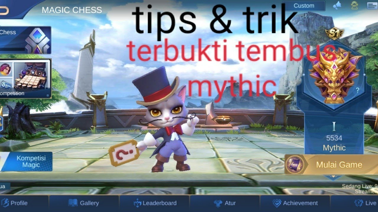 Magic chess // CARA CEPAT BELAJAR MAGIC CHESS PEMULA // tips dan trik ...