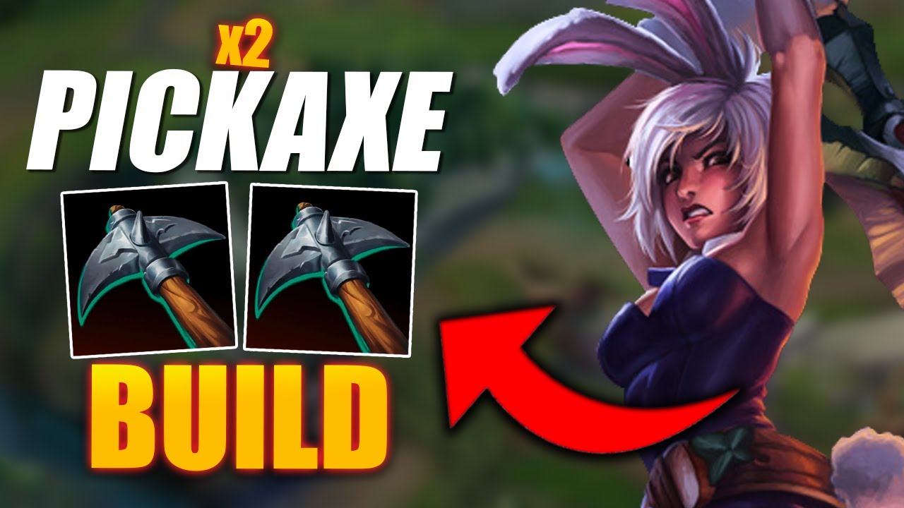 THE DOUBLE PICKAXE RIVEN BUILD - YouTube