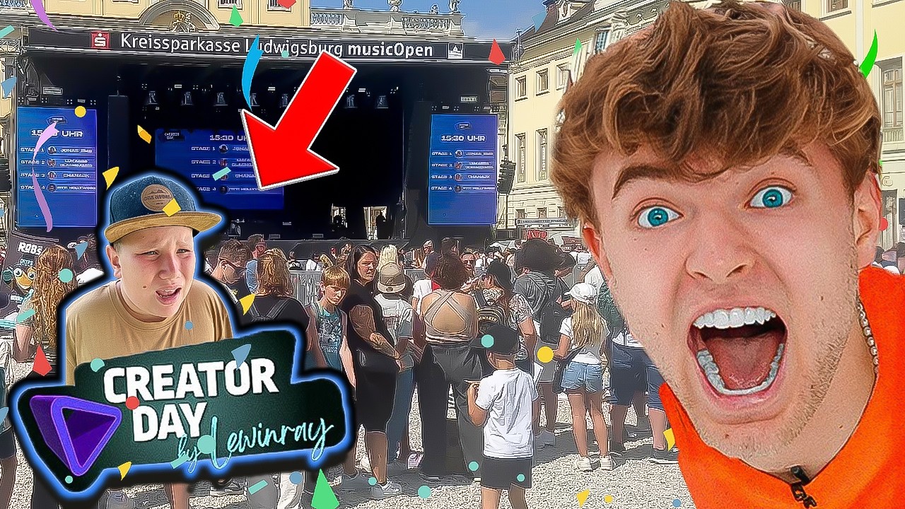 Was ist beim Creator Day in Ludwigsburg bei @Lewinray passiert? - YouTube