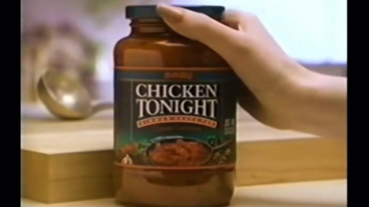 1992 Ragu's Chicken Tonight Commercial - YouTube