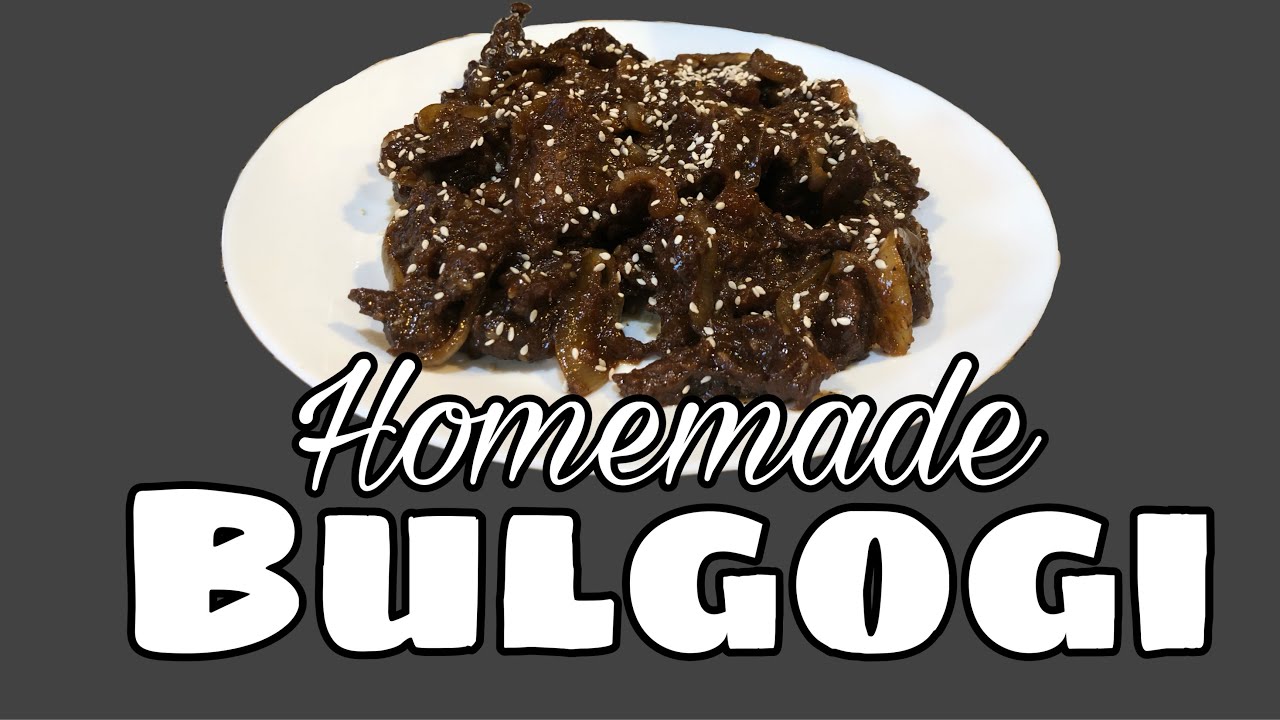 Homemade Bulgogi Recipe - Easy and Simple | Rina’s Journey # ...