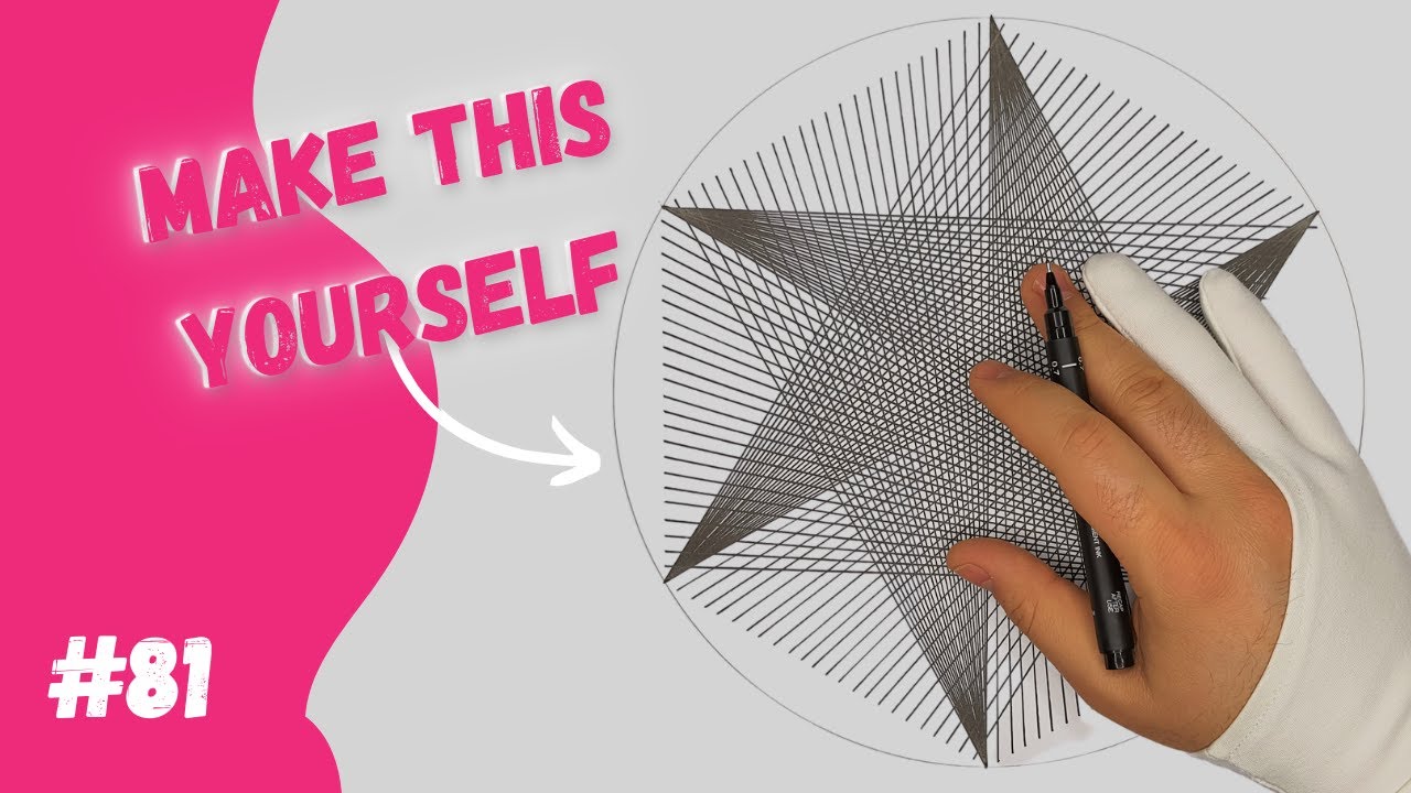 Learn to draw Geometric Hexagon | Tutorial |#artworks - YouTube