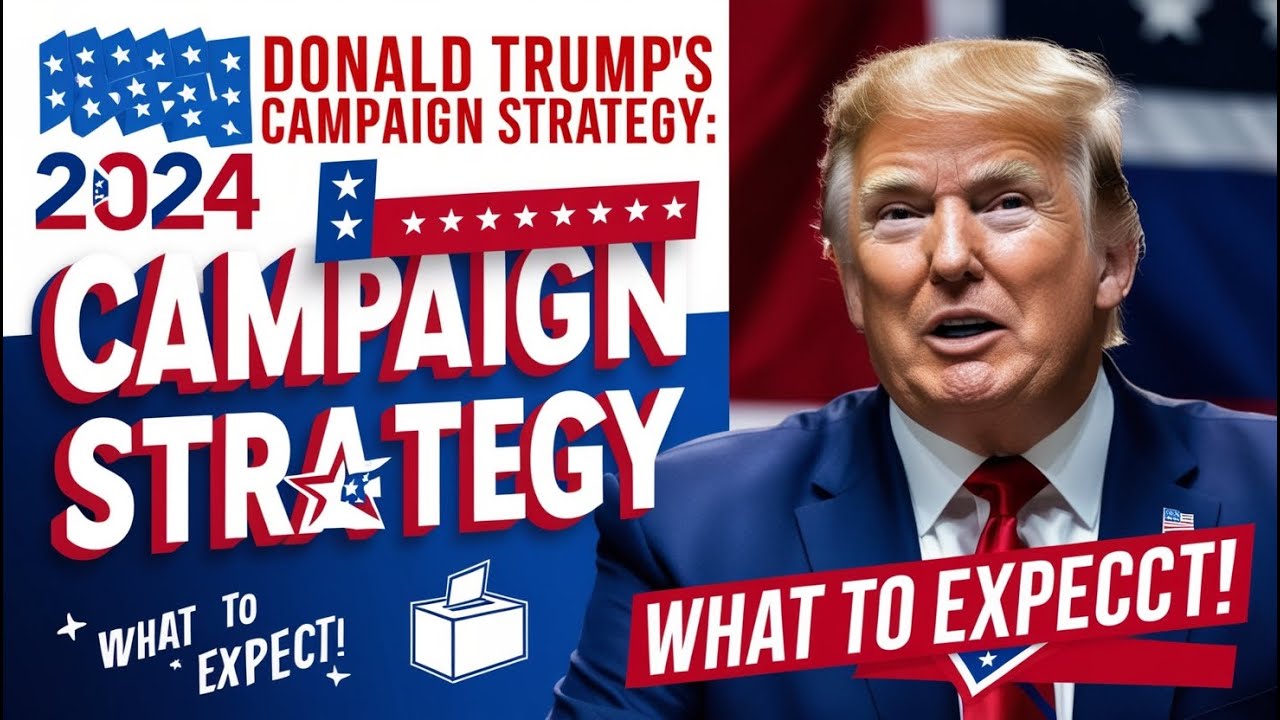Trump's 2024 Campaign Strategy EXPOSED What You Need to Know - YouTube