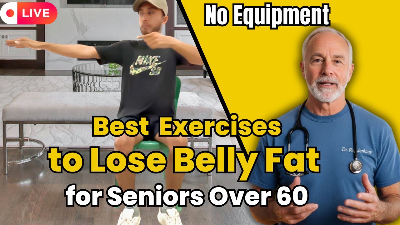 Best Exercises to Lose Belly Fat for Seniors Without Strain - YouTube