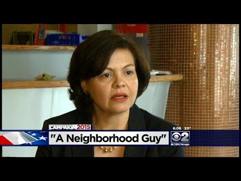 Wife Urged Chuy Garcia To Run For Mayor - YouTube