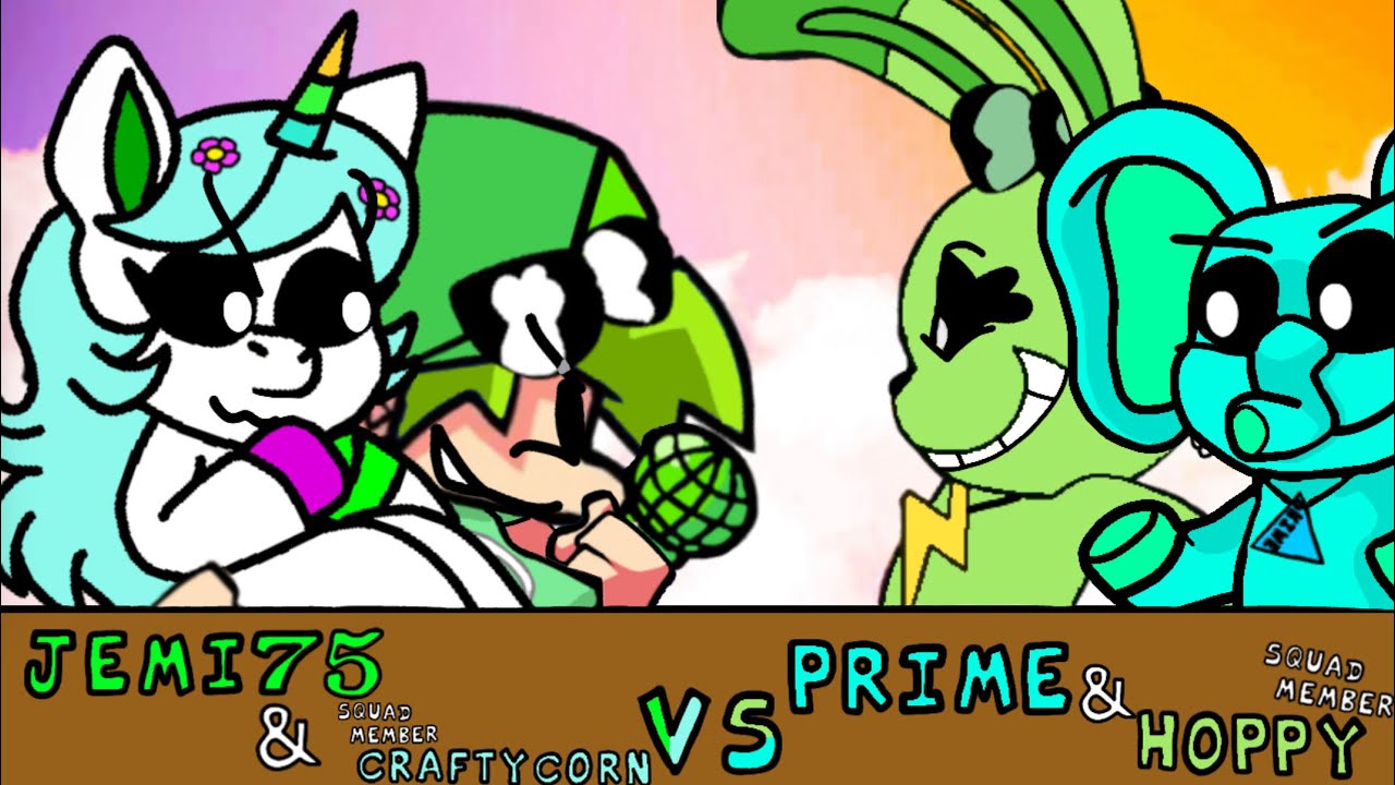 Jemi75 & Queen Vs Prime & Squad Member Hoppy (Our new final VRchat ...