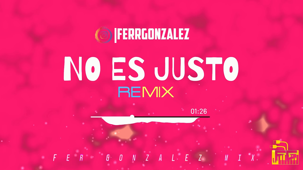 No Es Justo [REMIX] Old School J. Balvin, Zion & Lennox Fer Gonzalez ...