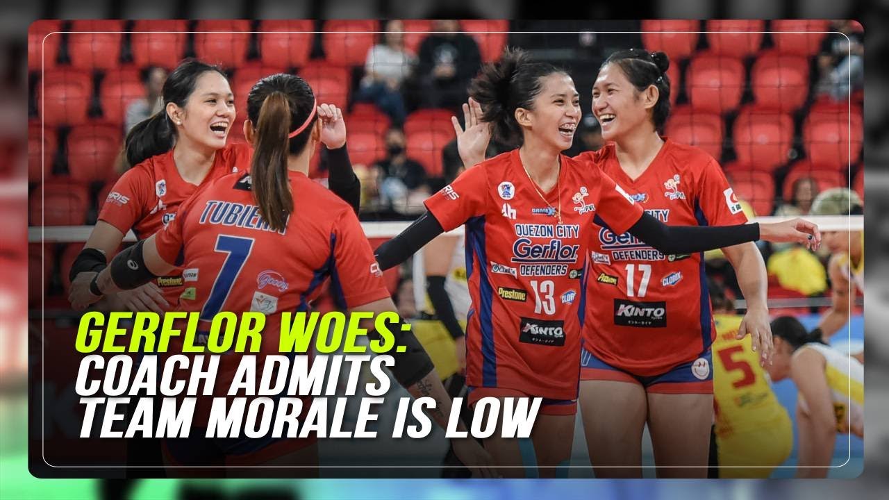 Gerflor team morale is low, admits coach Acaylar | ABS-CBN News - YouTube