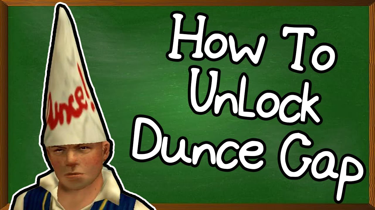 Bully - How To Unlock Dunce Cap! - YouTube