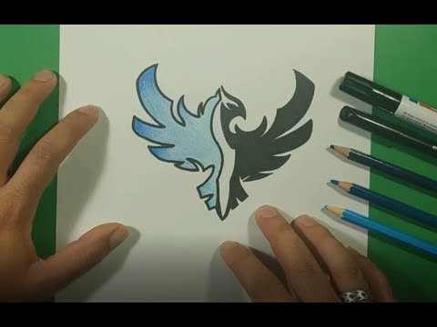 Como dibujar un fenix paso a paso | How to draw a phoenix - YouTube