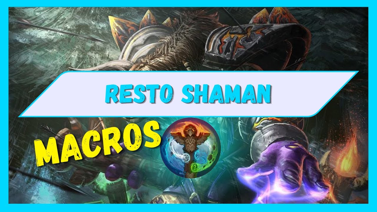 5 Minute Restoration Shaman Macro Guide - YouTube