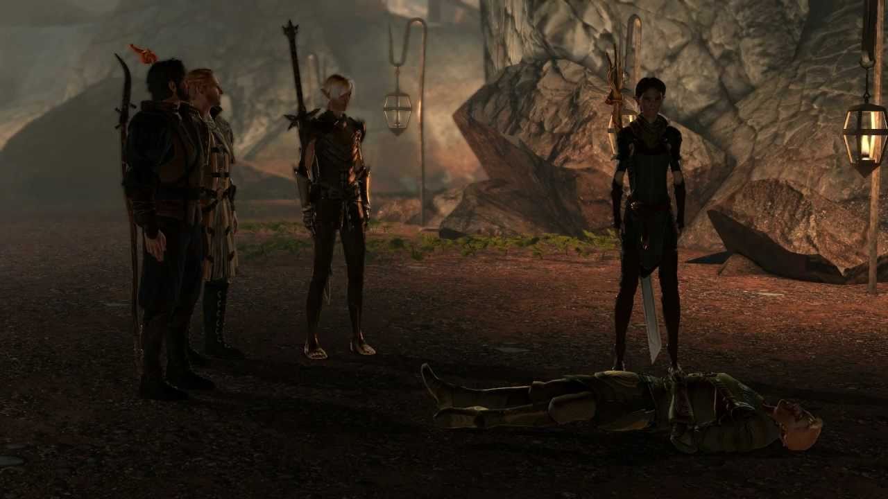 Dragon Age 2: Merrill Romance #5-3: Mirror Image: Varterral - YouTube