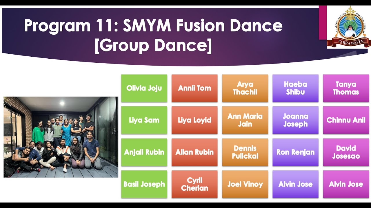 Fusion Group Dance by SMYM - St Alphonsa Syro Malabar Parish Day 2023 ...