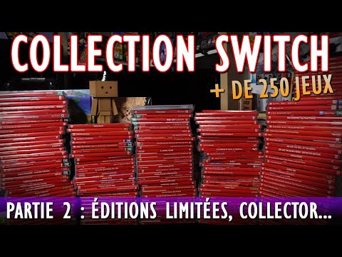 Collection Switch, plus de 250 jeux en boîte, partie 2 - YouTube