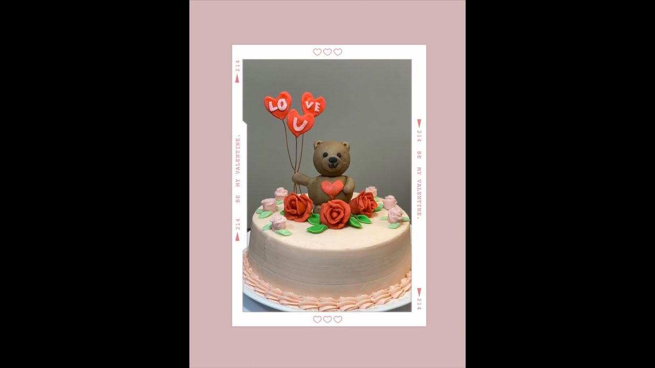 Cake & Fondant Assignment 1 - Custom Cake - YouTube