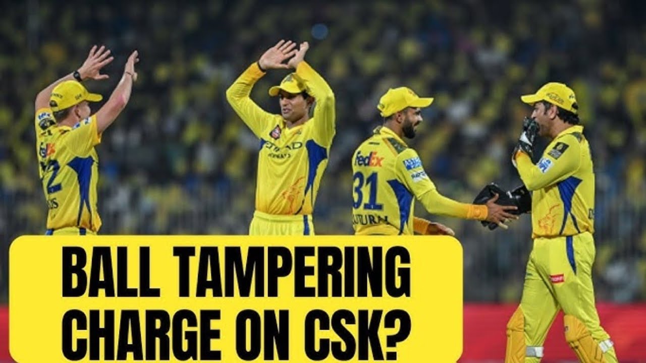 Ball Tampering Charge On CSK 😱😱 ? CSK vs MI IPL 2025 || Cricket News ...
