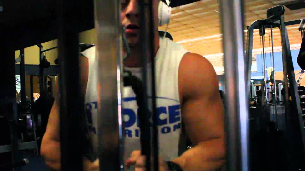 iForceNutrition's Tim Terwilliger blasting arms 6 weeks out NPC New ...