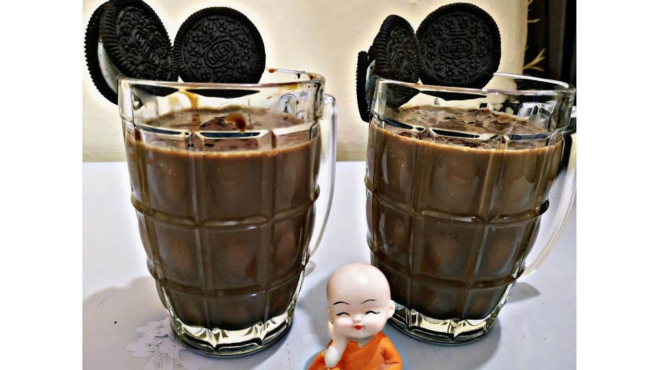 OREO COFFEE MILKSHAKE||How to make Oreo Coffee Milkshake||Instant ...