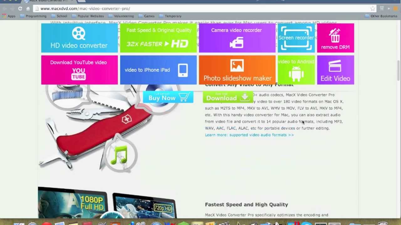 MacX Video Converter Pro - Features & Review [2013] - YouTube