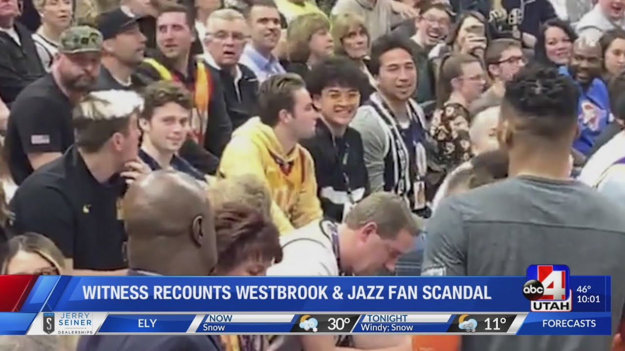 Witness recounts confrontation between Russell Westbrook and Jazz fan ...