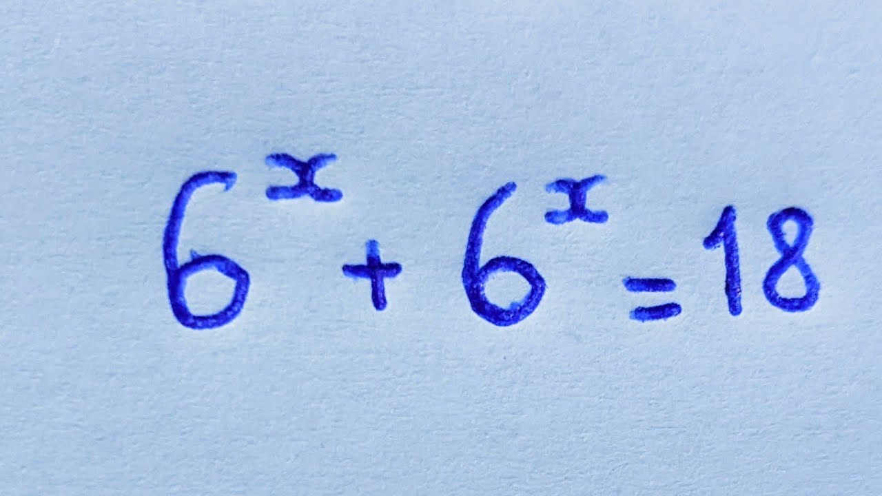 Math Trick to Solve 6 to the X Fast! - YouTube