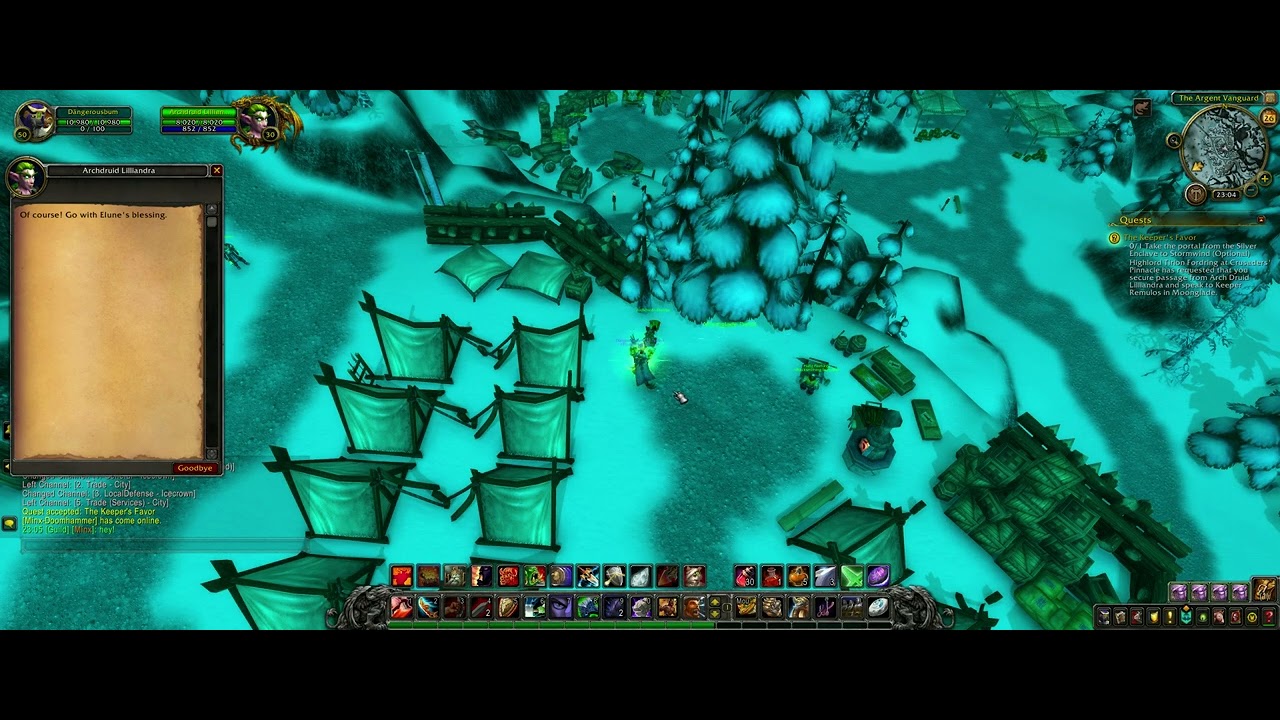 World of Warcraft: 114 The Keeper's Favor (Gameplay/Walkthrough) - YouTube