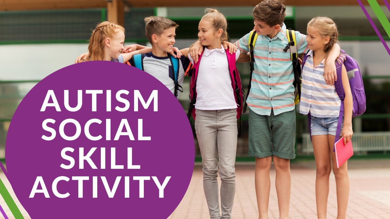 Autism social skill activity - YouTube