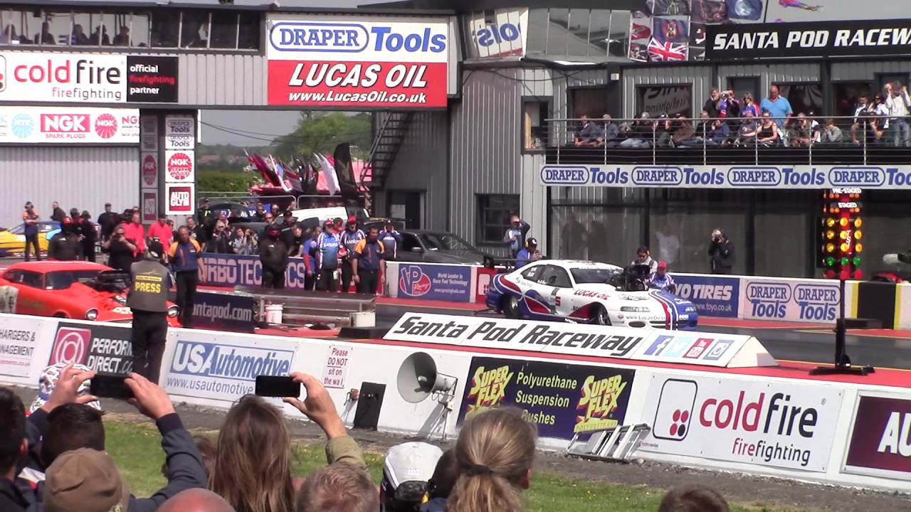 Santa Pod Main Event 2016 - Pro Mod Q4 - YouTube