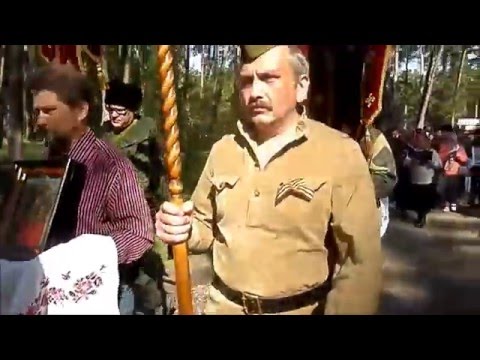 Как казаки в Алексине День Победы отмечали