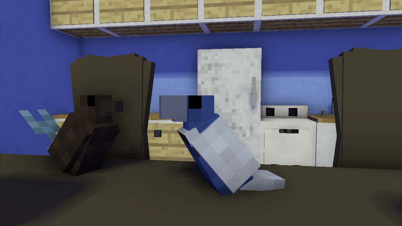 Weird birds (Minecraft animation) - YouTube
