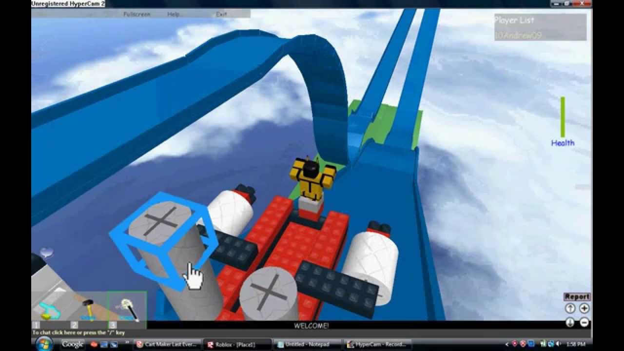 Roblox go kart - YouTube