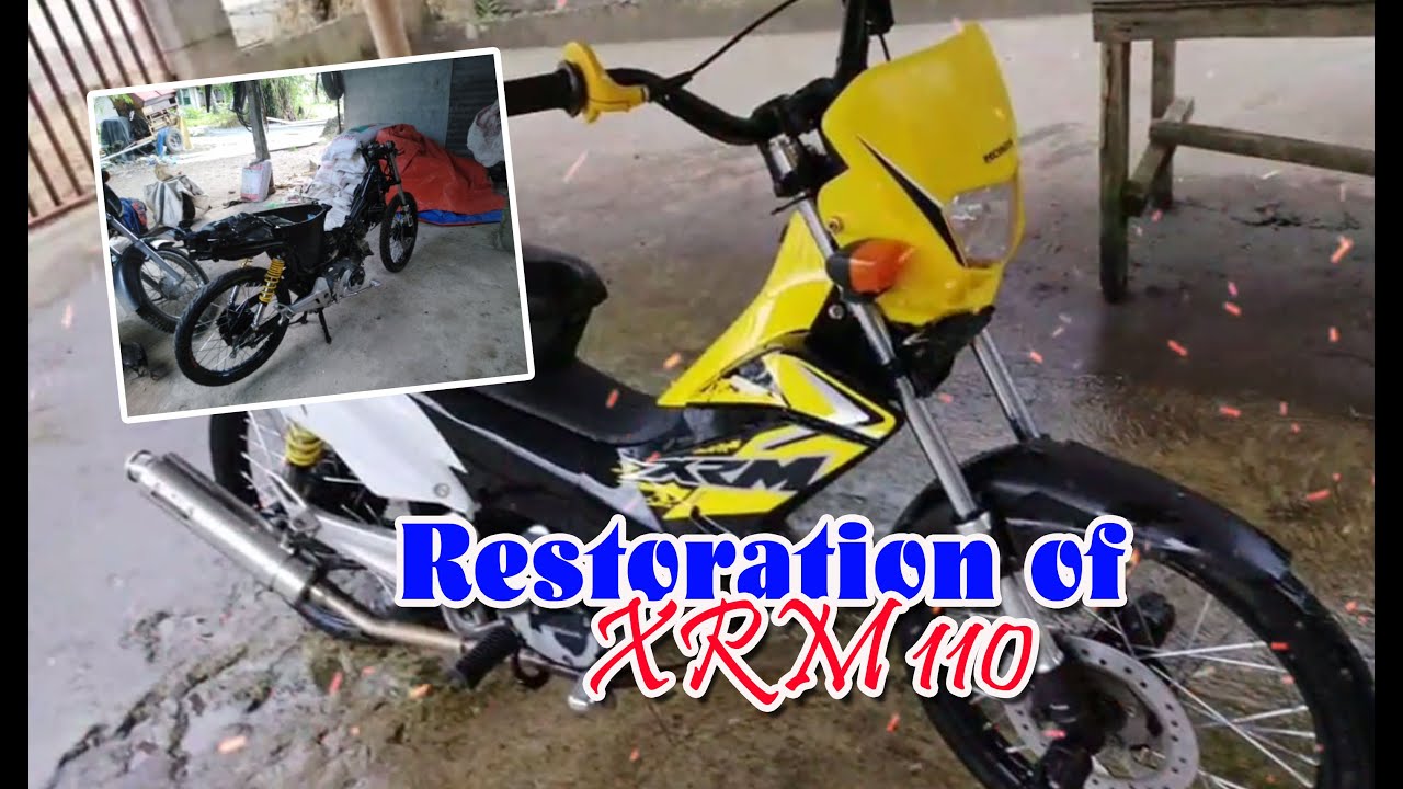 Restoration of XRM 110 - YouTube