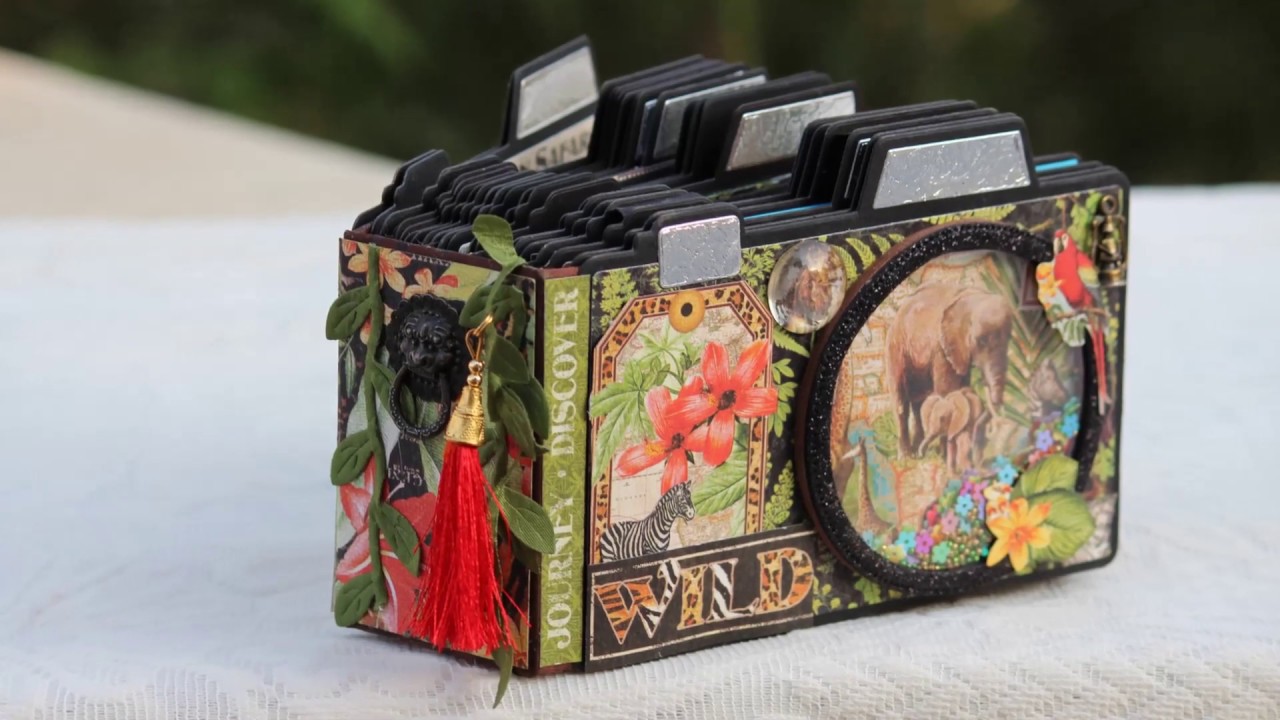 Interactive Camera Shaped Album - YouTube