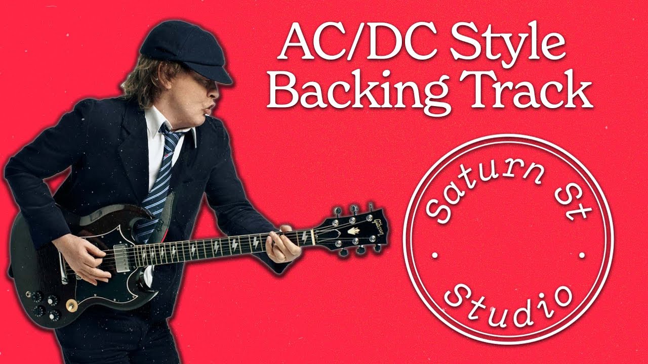 AC/DC Style Jam track in A - YouTube