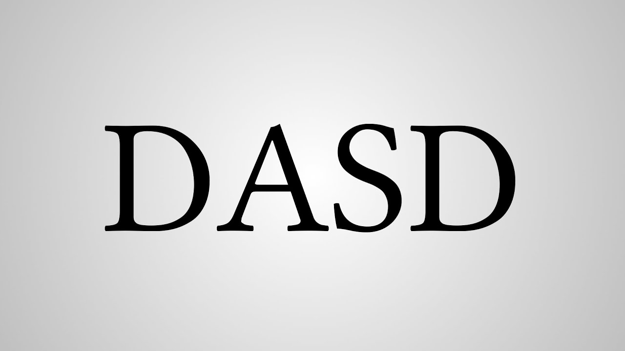 What Does "DASD" Stand For? - YouTube