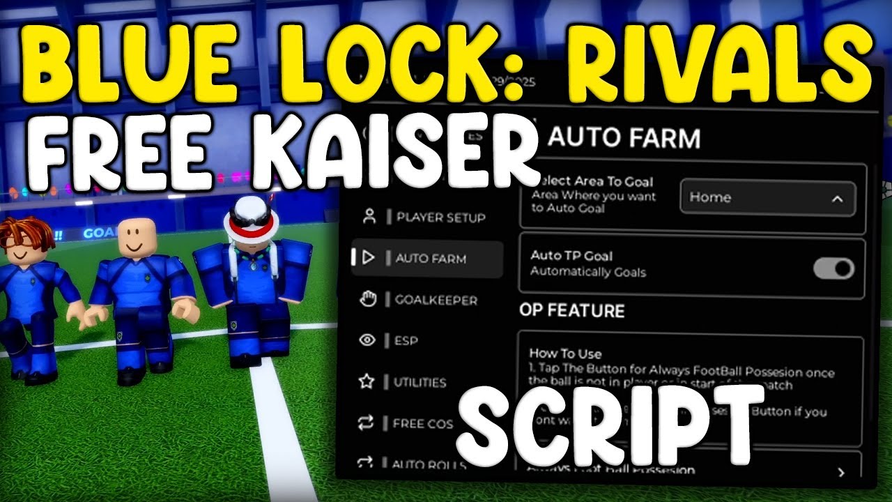 [🔥BEST] Blue Lock: Rivals Script Auto Farm, Inf Spins And Rollback ...